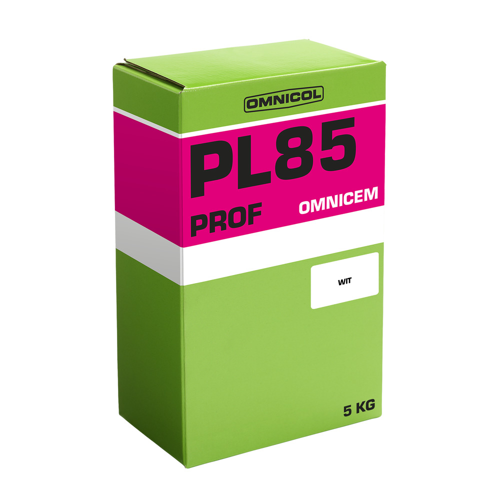 Omnicol Omnicem PL85 PROF Poedertegellijm Wit 5kg - Bouwmaat