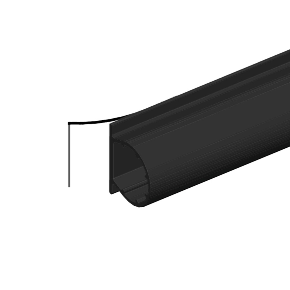 Ellen Tochtband Universeel Siliconen Zwart 2-7mm 6m - Bouwmaat