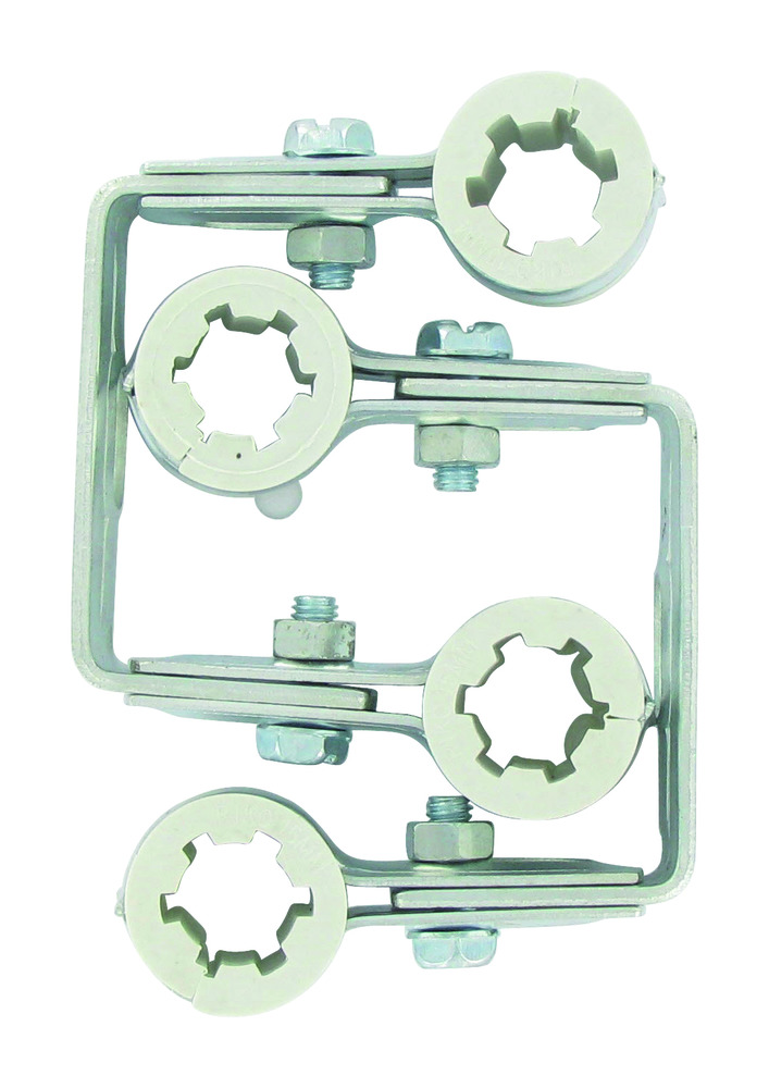 CV U-beugel duplo met inlage 15 mm - 2 stuks - Bouwmaat