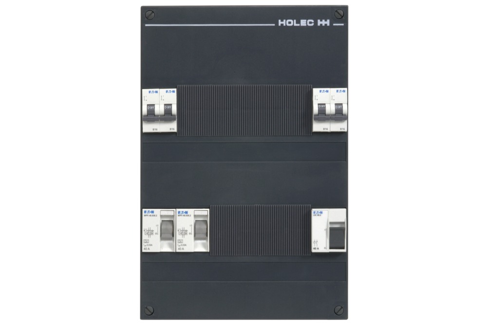 Eaton Holec Groepenkast 4 Groepen 2xAls 16A 1-Polig+N 220x330mm - Bouwmaat