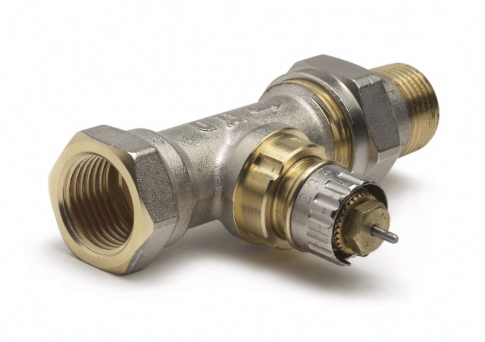 Danfoss Radiator Afsluiter RA-N 15 Recht Messing 1/2" - Bouwmaat