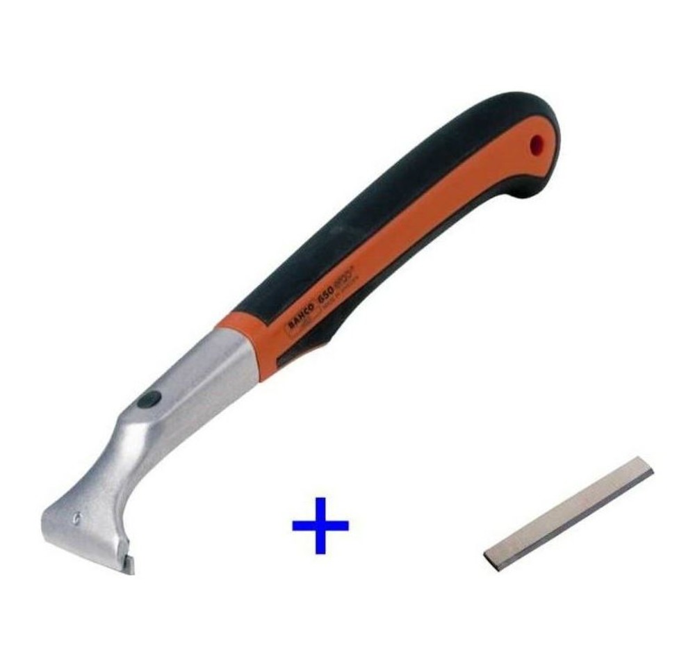 Bahco 650 Ergonomische schraper inclusief 2 messen - Bouwmaat