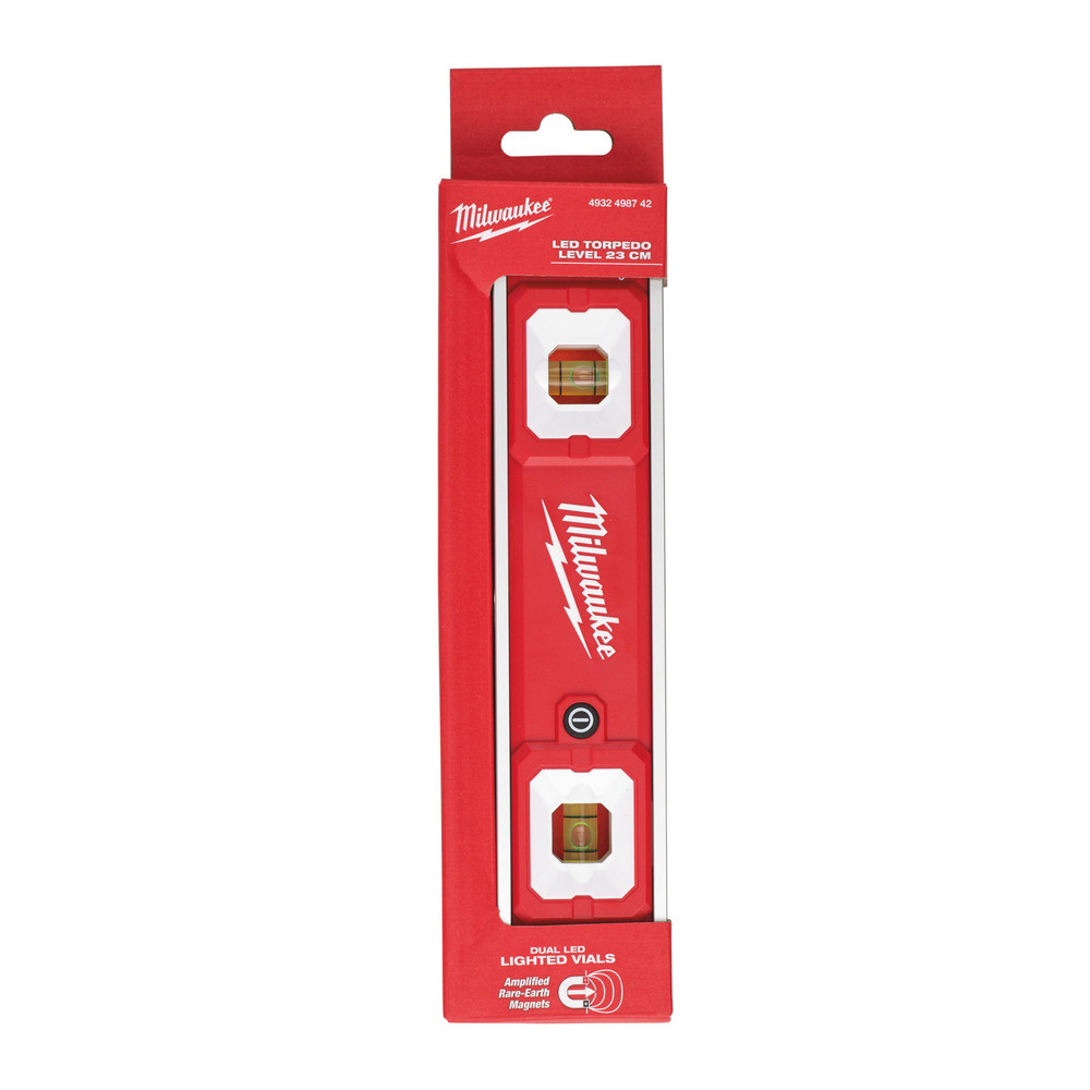 Milwaukee Waterpas LED Torpedo - Bouwmaat