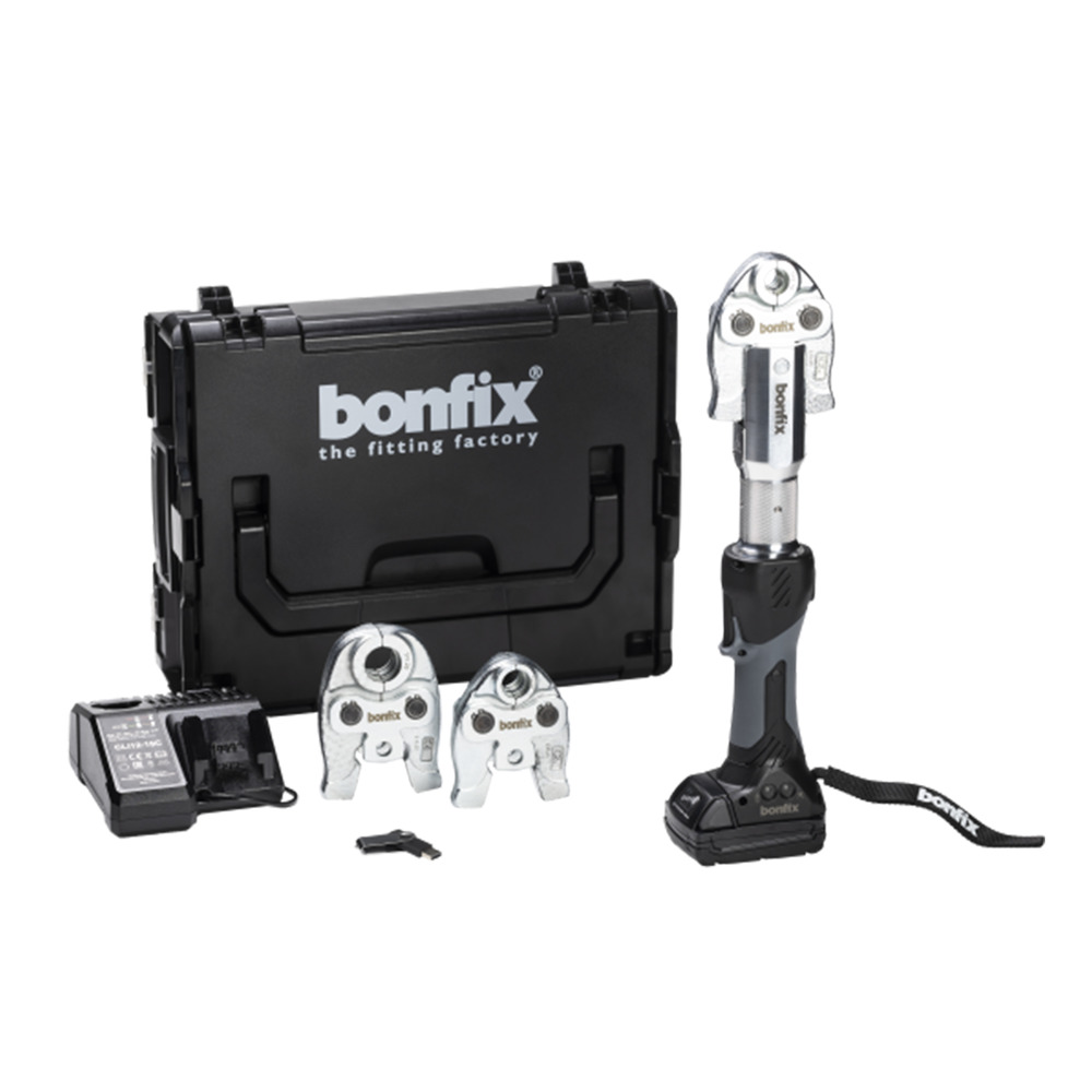 BONFIX Accu-Persmachine 19 KN M-Profiel Set 12-15-22mm - Bouwmaat