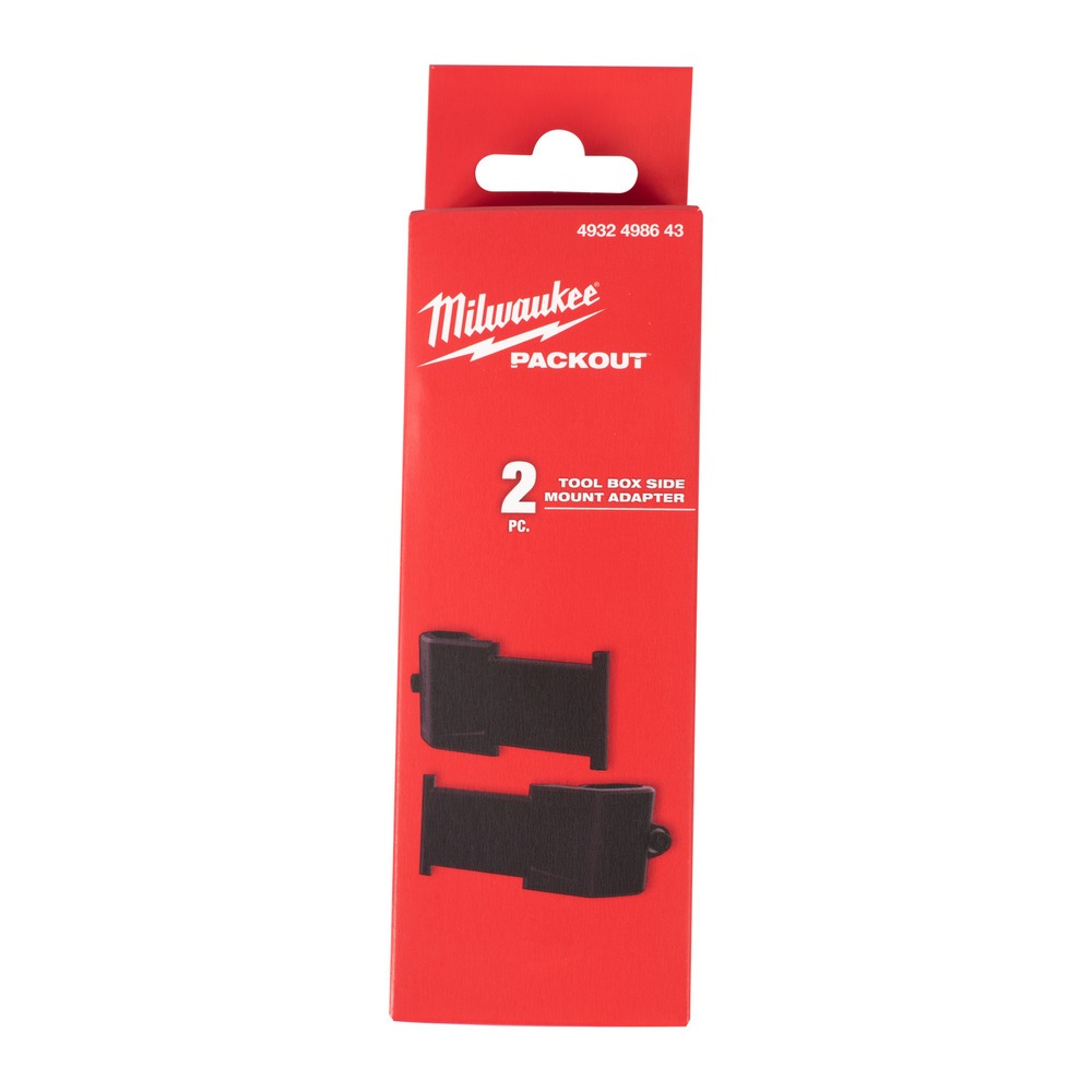 Milwaukee Packout Adapter Voor Zijmontage 2st - Bouwmaat