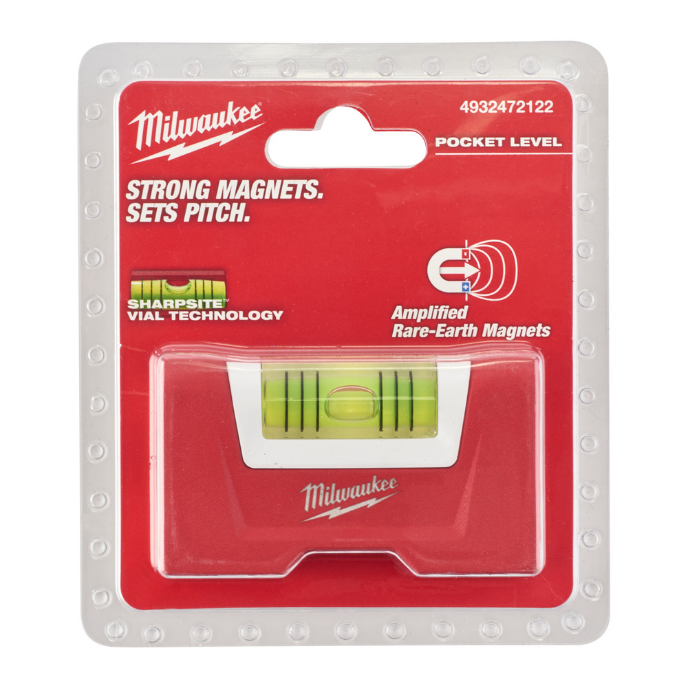Milwaukee Waterpas Compact Torpedo Magnetisch 7,6cm - Bouwmaat