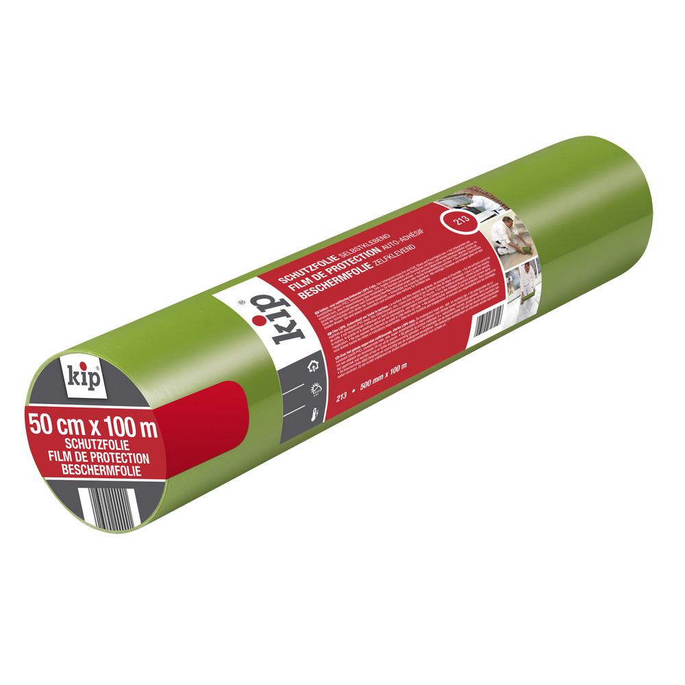 Kip 213 Beschermfolie Groen 500mm x 100m - Bouwmaat