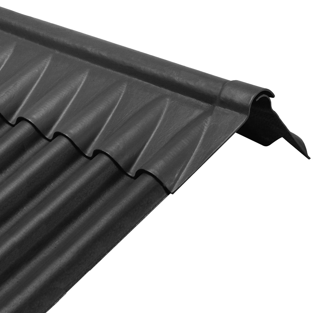 Eternit K-nokstuk Golfplaat Ecolor 76 177/51 Vezelcement Donkergrijs ...