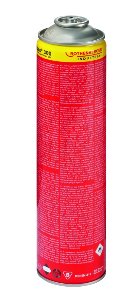 Rothenberger Multigas 300 600ml - Bouwmaat
