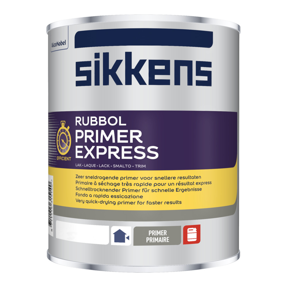 Sikkens Primer Rubbol Primer Express Mengbasis N00 920ml - Bouwmaat