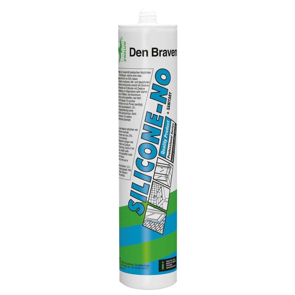 Zwaluw Siliconenkit Silicone-NO Transparant 310ML - Bouwmaat