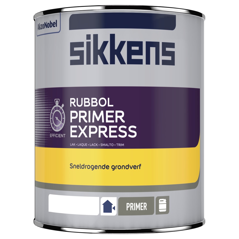 Sikkens Primer Rubbol Primer Express Wit 1L - Bouwmaat
