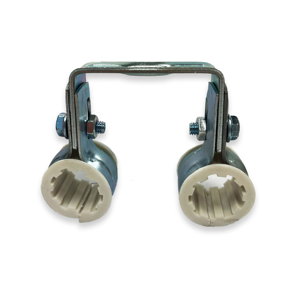CV U-beugel duplo met inlage 22 mm - 2 stuks - Bouwmaat
