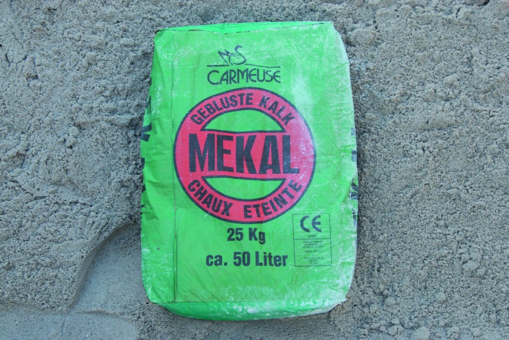 Mekal kalk 25 kg - Bouwmaat