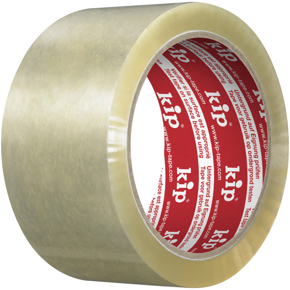 Kip 223 PP-Verpakkingstape Transparant 50mm x 66m - Bouwmaat