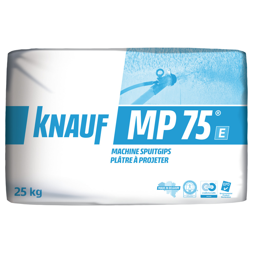 Knauf Machinepleister MP75 E 25kg - Bouwmaat