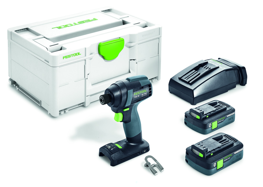 Festool Accu-Slagschroevendraaier TID 18 HPC4,0 I-Plus ORG. - Bouwmaat