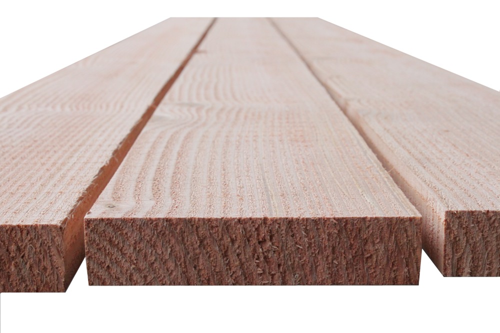 Douglas Plank Gedroogd 32x200x5000mm 70% PEFC - Bouwmaat