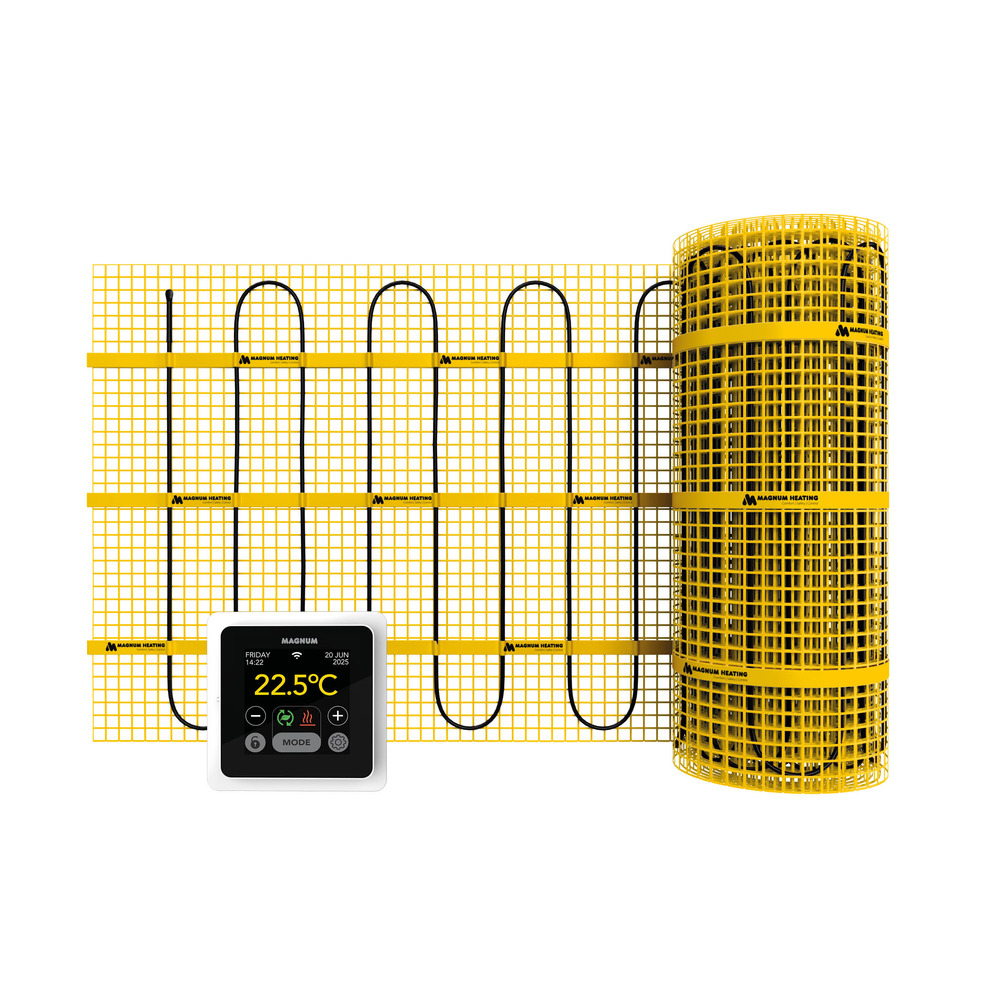 MAGNUM Heating Vloerverwarming Elektrisch Incl WiFi Thermostaat 225W 1 ...