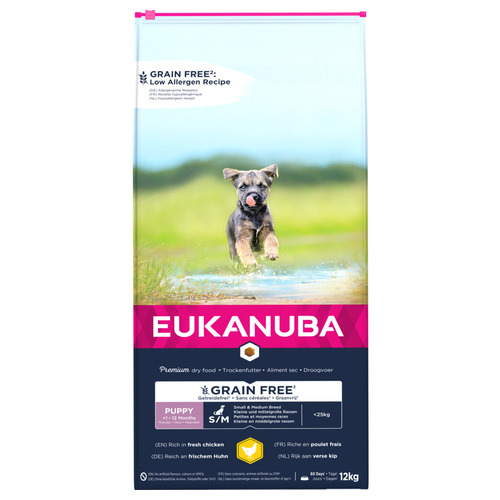 Pup Small Medium Grain Free 12 kg Kip | AniDis