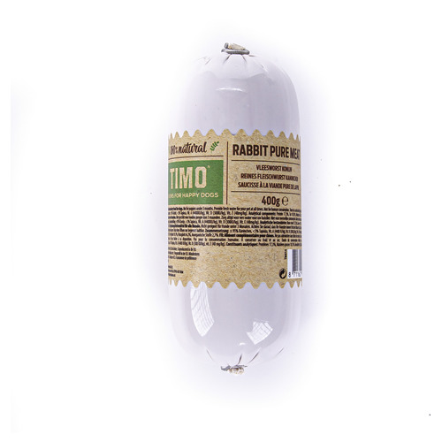 Vleesworst 400 g Konijn | AniDis