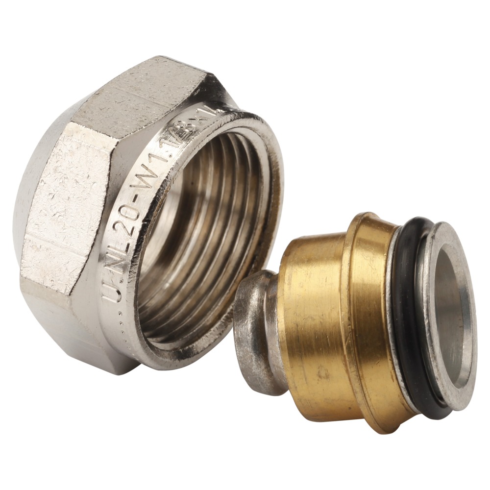 Uponor MLC Klemkoppeling 20x22K NL-koppeling 2 stuk - Bouwmaat