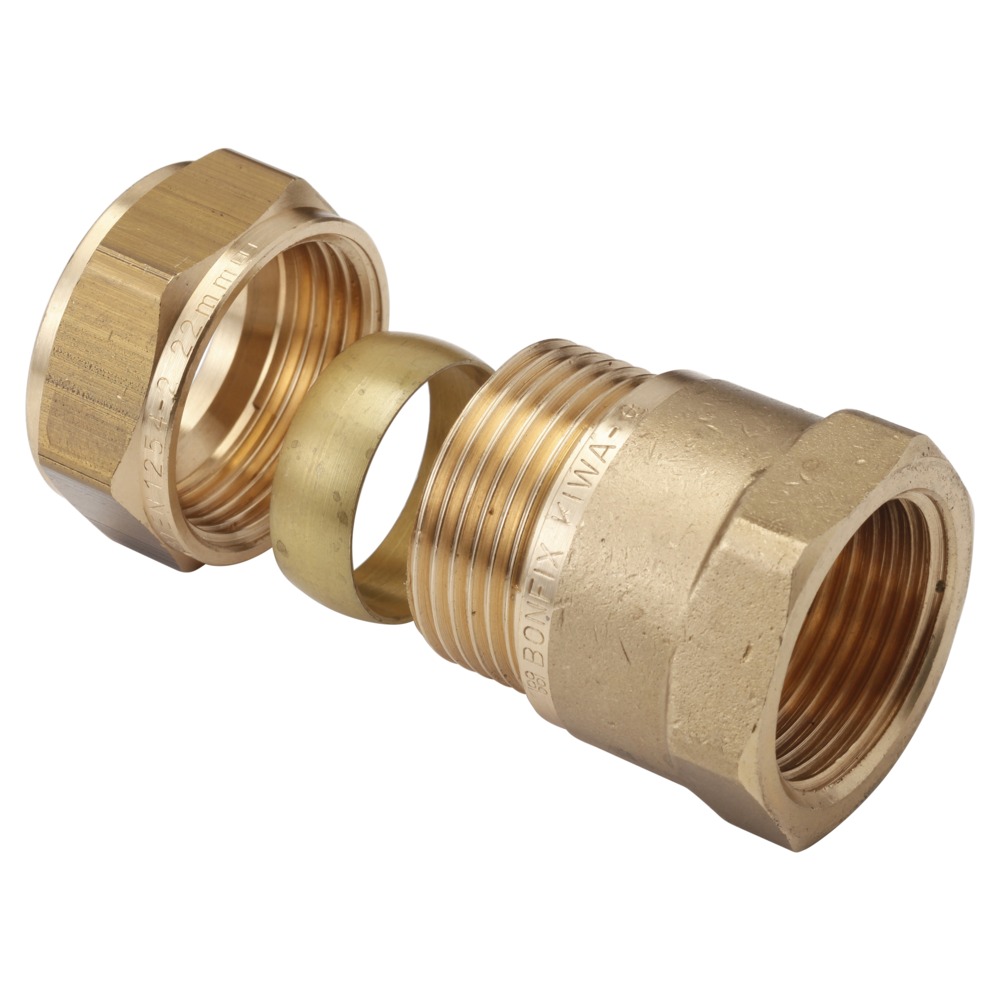 Bonfix Knel schroefbus 22 mm x 3/4'' binnendraad - Bouwmaat